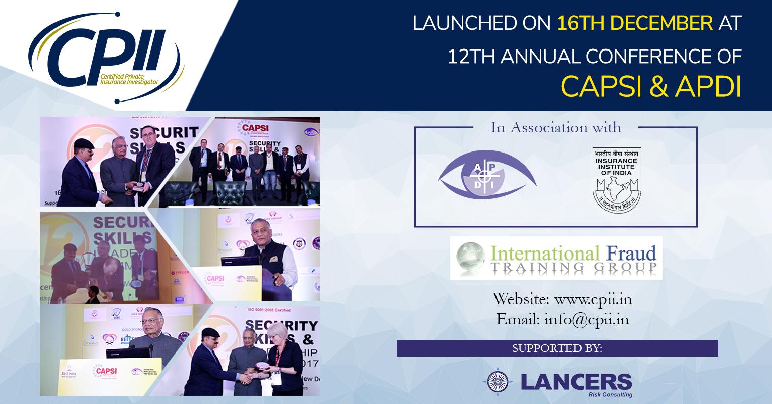 Certified Private Insurance Investigator - CPII